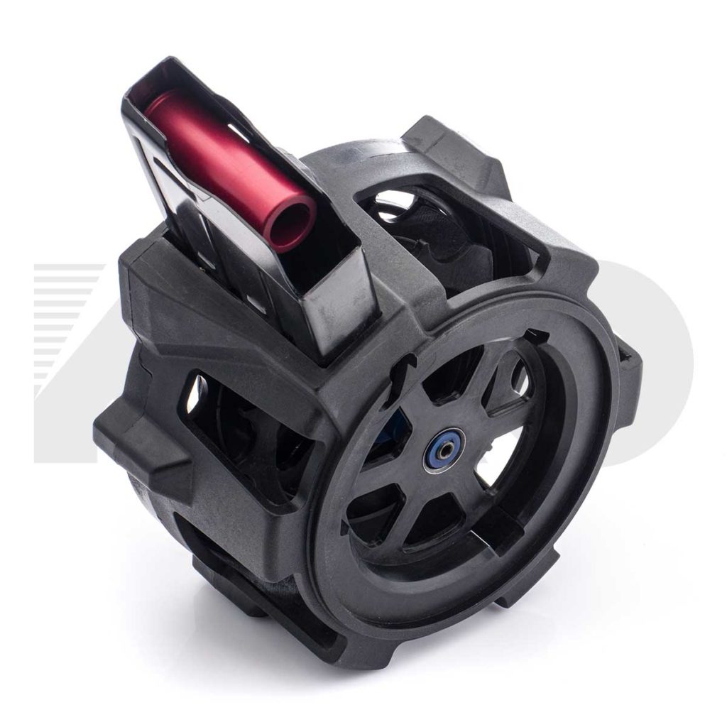 Skeletor 12 - Rapid Loading 20 Round Drum Magazine for AR12 & 12GA ...