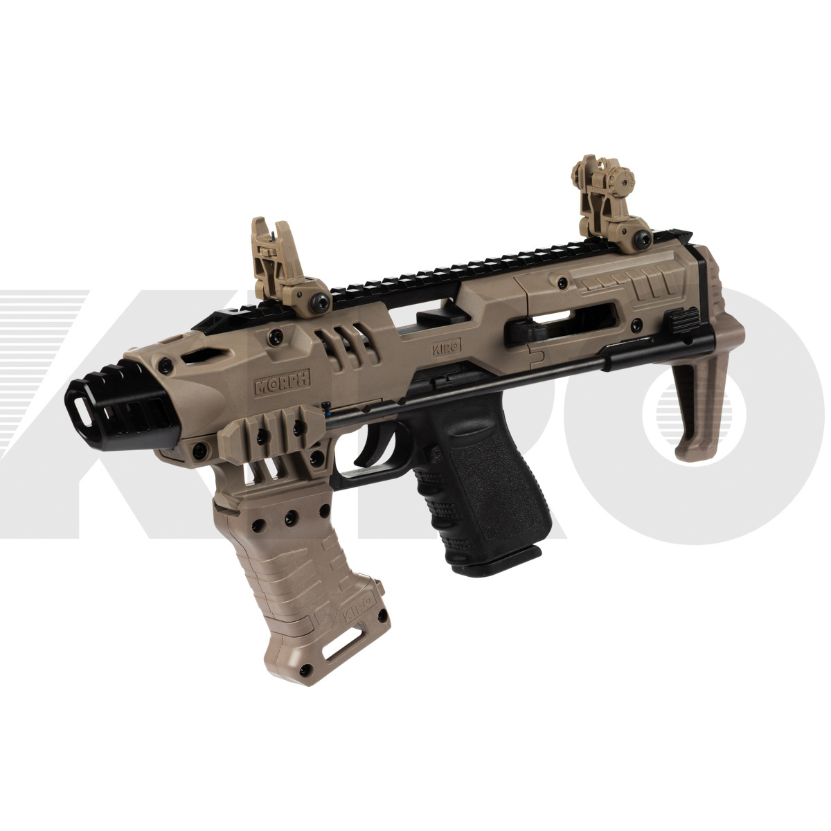 KIRO Morph with Spring-Loaded Stock - Quick Deployment Conversion Kit ...